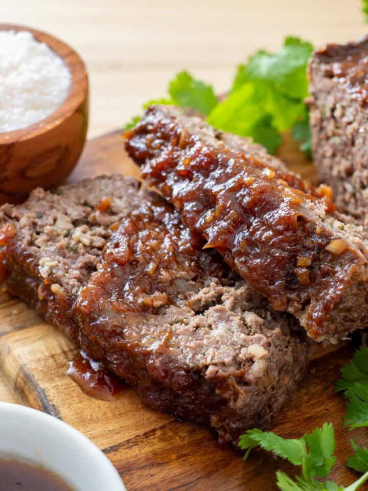 AIP Meatloaf with Sweet and Sour Glaze