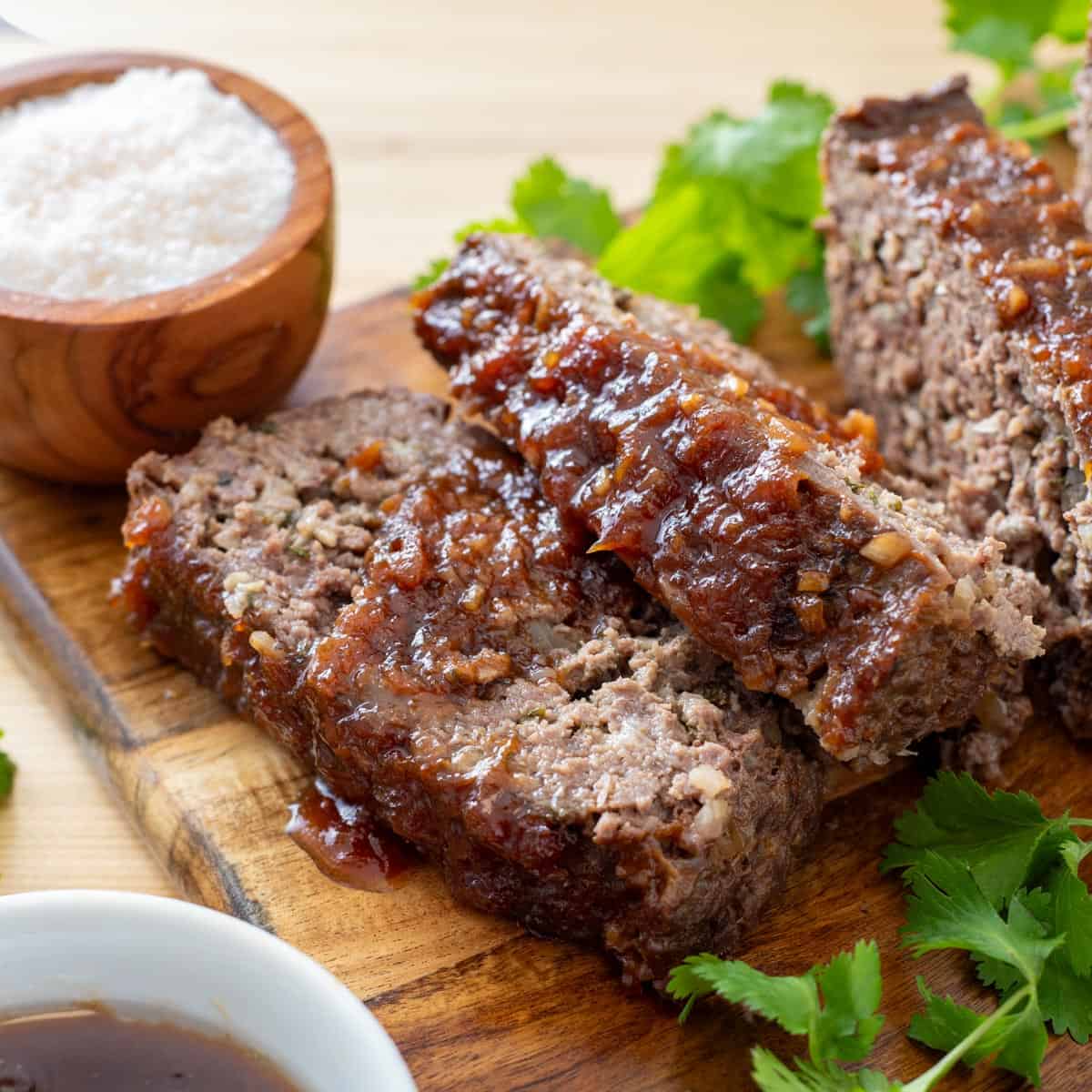 AIP Meatloaf with Sweet and Sour Glaze