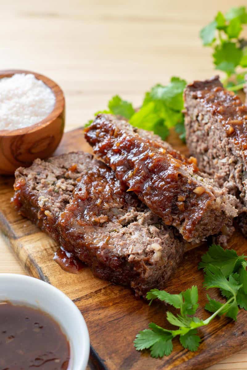 AIP Meatloaf with Sweet and Sour Glaze