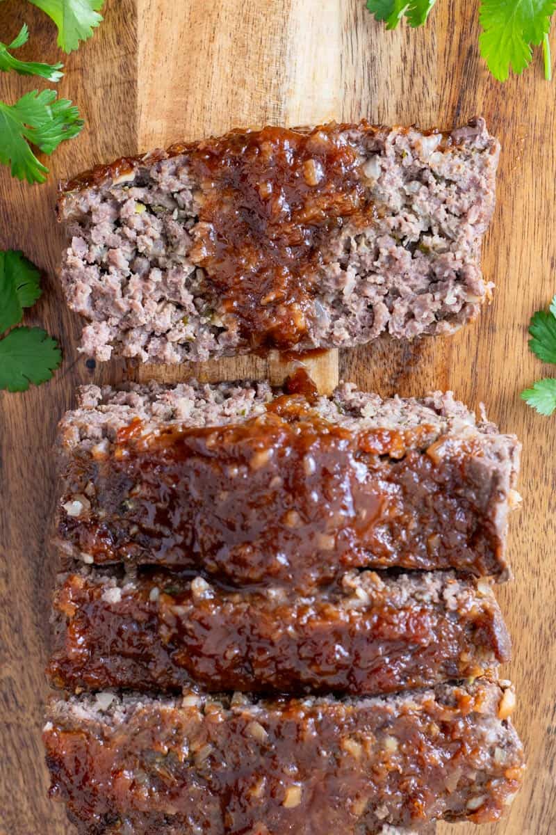 AIP Meatloaf with Sweet and Sour Glaze